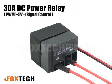 PWM Signal Control Power Relay