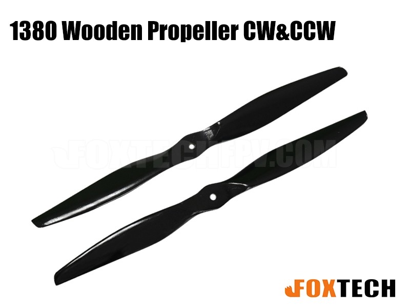 1380 Wooden Propeller CW&CCW
