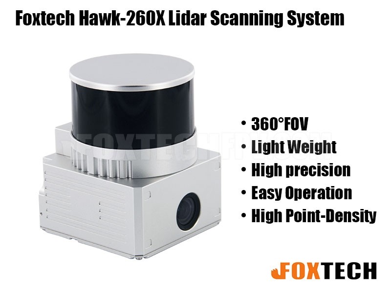 Hawk-260X Lidar Scanning System for point cloud data and rich image ...
