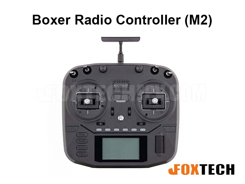 BOXER: Compact, Ergonomic, and Powerful RC Radio