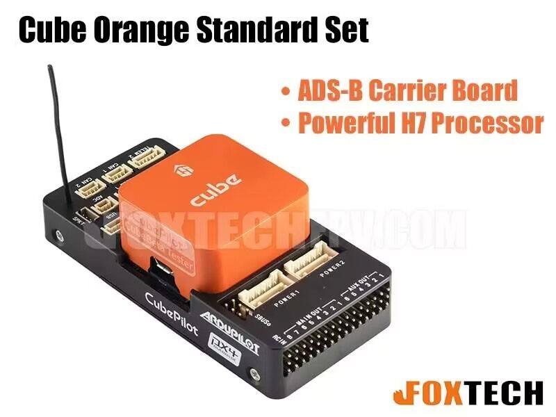 Cube Orange Standard Set (ADS-B Carrier Board) Flight Controller for ...