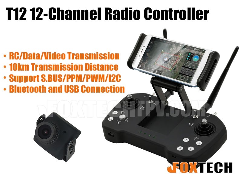 T12 12-Channel Radio Controller