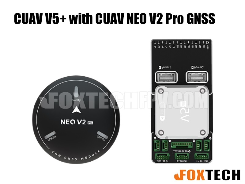 CUAV X7+ Pro Flight Controller with NEO 3 Pro GNSS+DLVR 5883(CAN ...