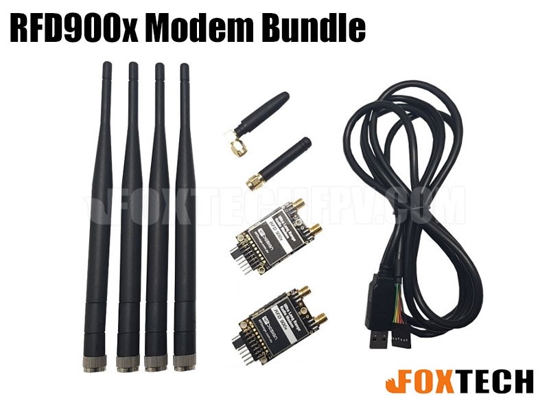 RFD900x Modem Bundle Long Range Datalink