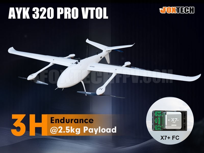AYK-320 Long-endurance VTOL for Inspection and Mapping