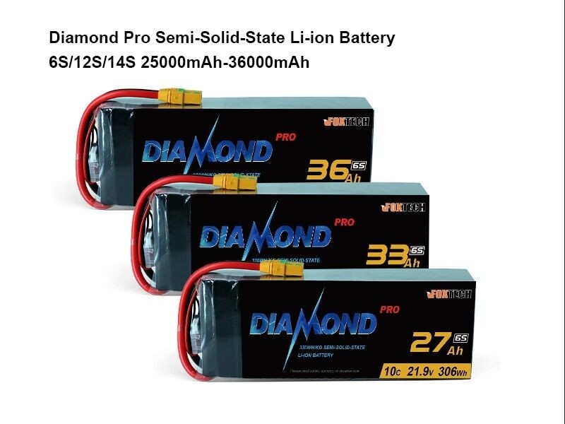Diamond Pro 330wh/kg Series High Energy Density Solid-State Li-ion ...