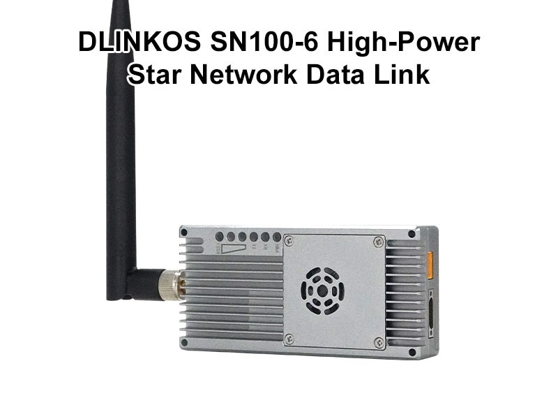 Dlinkos SN100-6 High-Power 100km Range Star Network Data Transmission ...