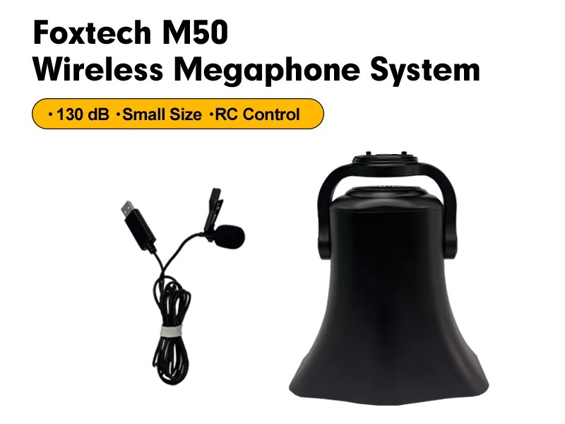 130dB High Volume Small-Size Megaphone For Drone