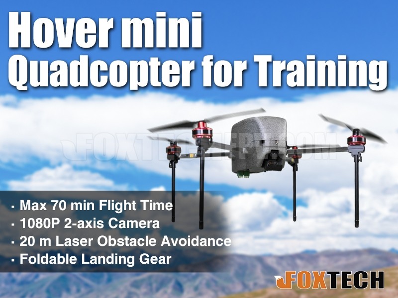Hover mini 70 min Long Endurance Laser Obstacle Avoidance Quadcopter Applying Propeller Self ...