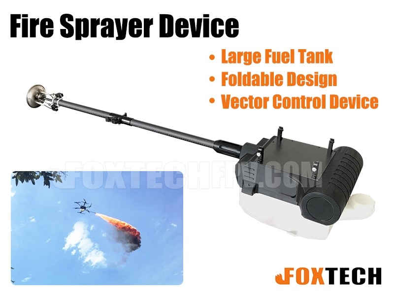 Fire sprayer device