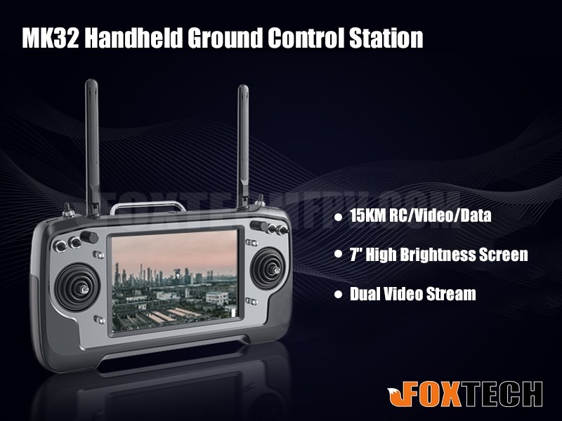 MK32 15KM Handheld Long Range Ground Station with Datalink Videolink RC ...