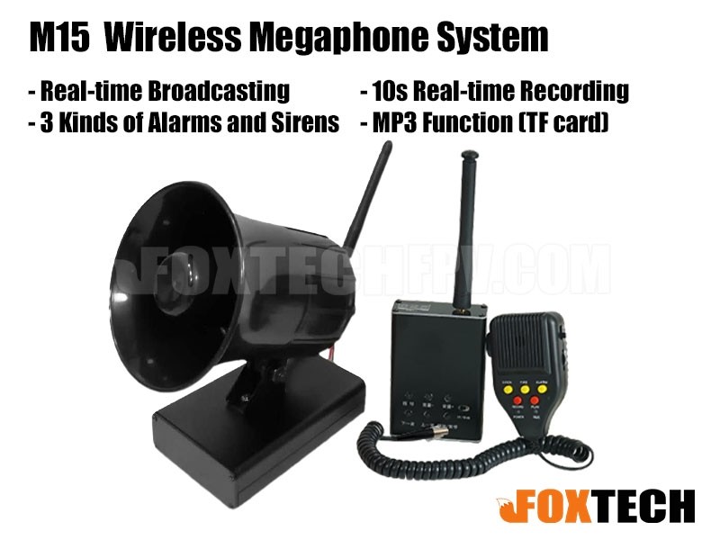 M15 Wireless Megaphone System for DJI M300