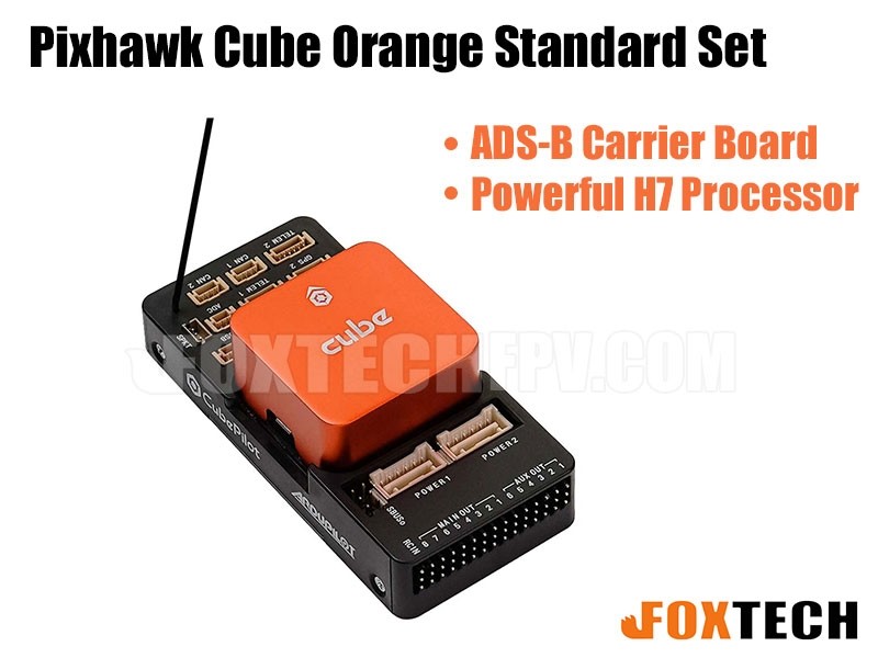 Cube Orange Standard Set (ADS-B Carrier Board) Flight Controller for ...