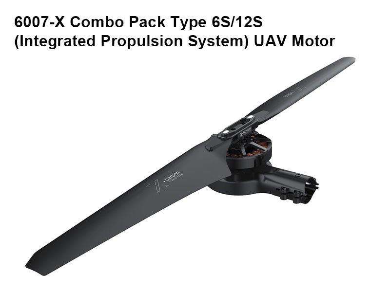 6007-X Combo Pack Type 6S/12S (Integrated Propulsion System) UAV Motor