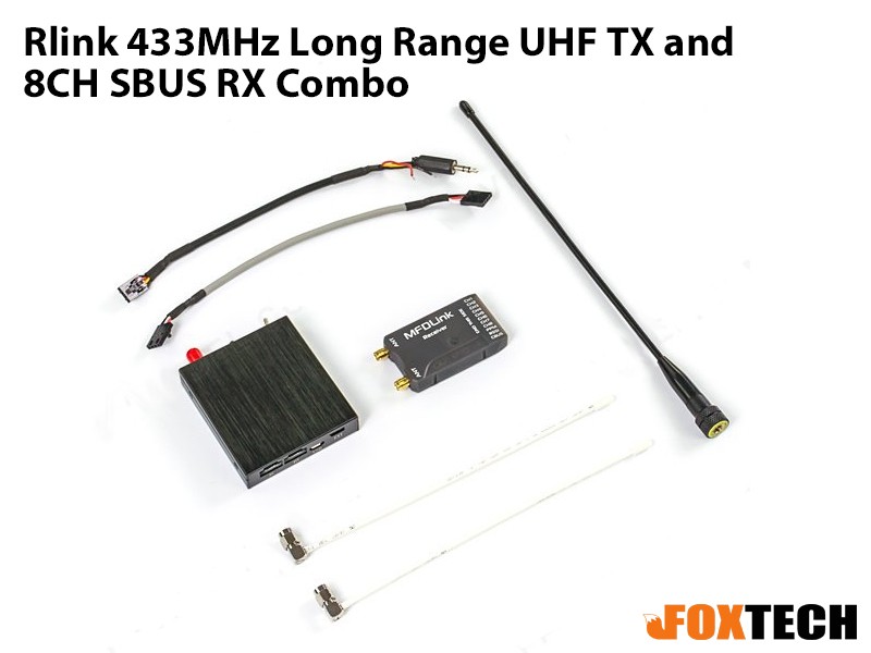 Rlink 433MHz Long Range UHF TX and 8CH SBUS RX Combo