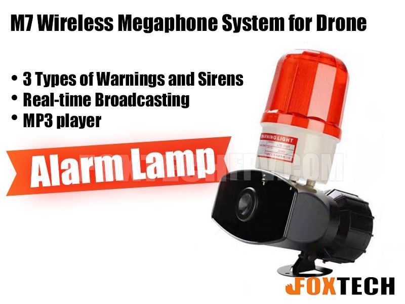 M7 Wireless Megaphone System for Drone