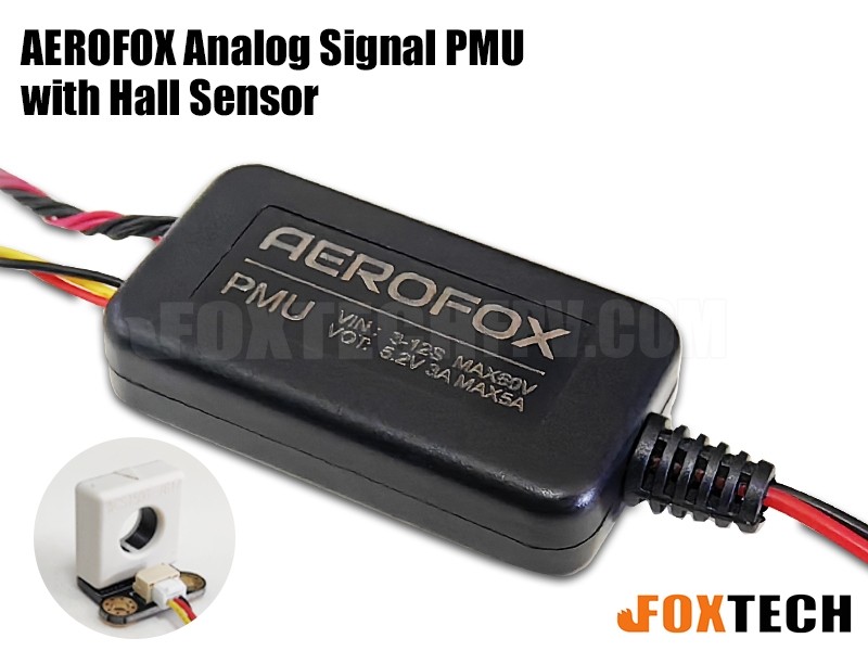 AEROFOX Analog Signal PMU Hall Current Sensor for Drone VTOL