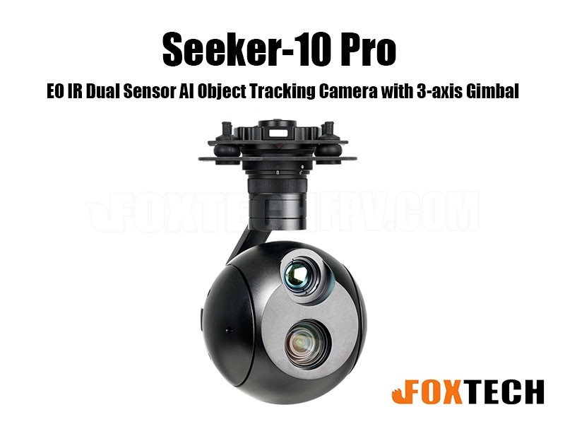 Seeker-10 Pro EO IR Dual Sensor AI Object Tracking Camera for UAV ...