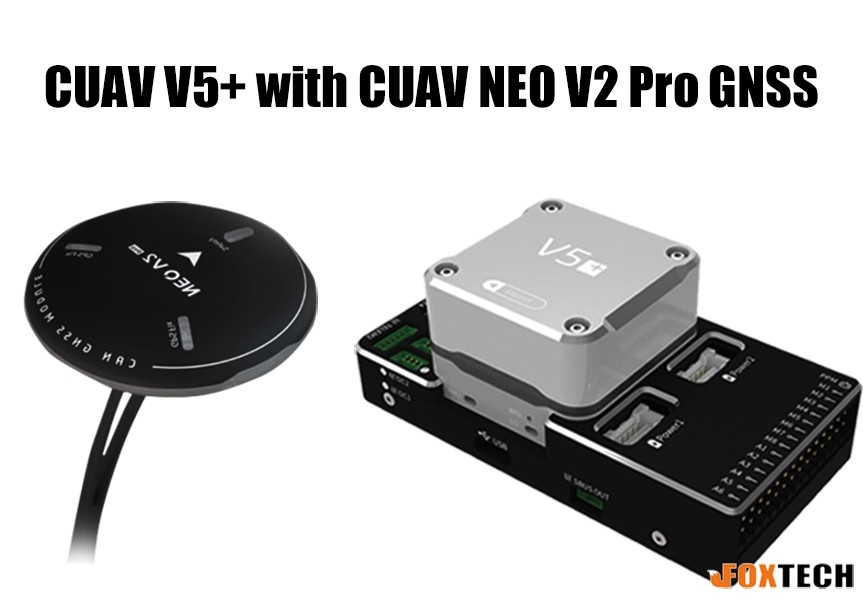 CUAV V5+ Flight Controller with NEO V2 Pro GNSS+PX4 Air Speedometer