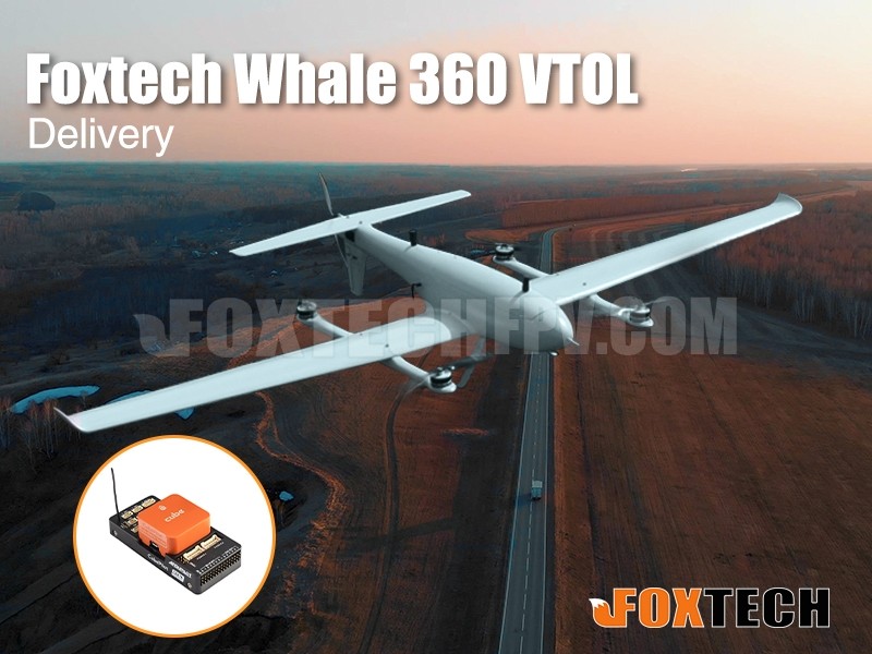 Foxtech Whale 360 DGPS Differential Heavy Lift VTOL