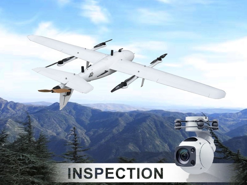 Foxtech AYK-350 Pro VTOL: High-Performance Drone for Inspection ...