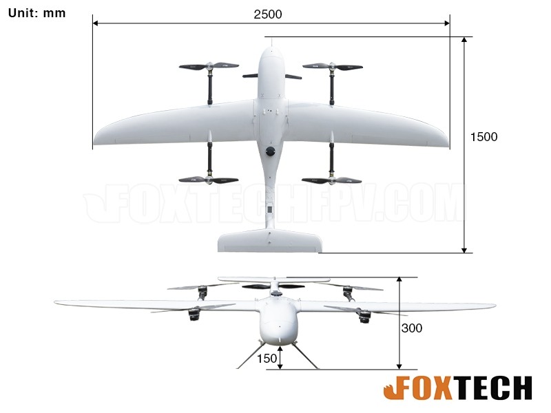BABY SHARK 260 PRO Long-endurance VTOL Inspection and Mapping Drone