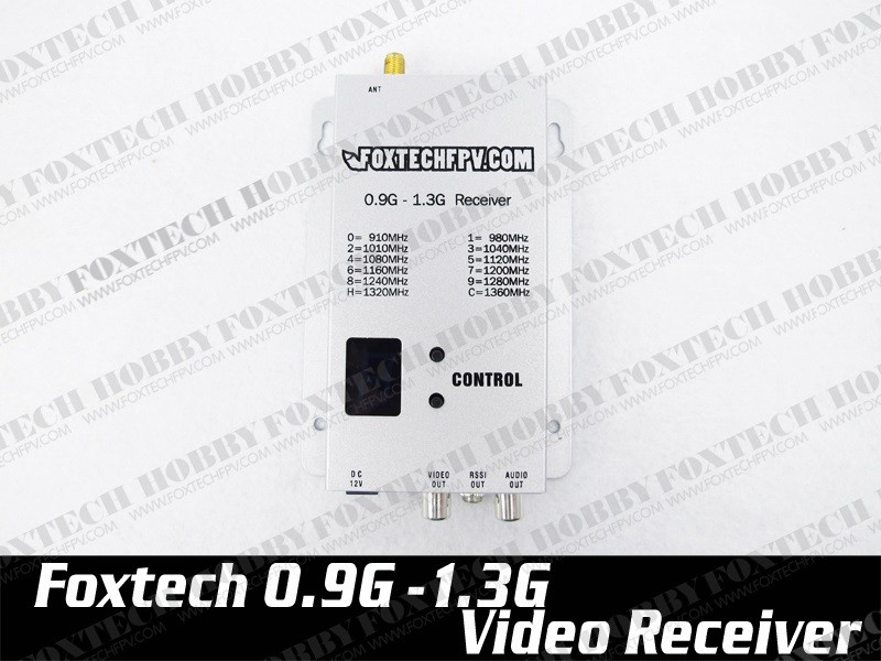 Foxtech 1.2G wideband video receiver