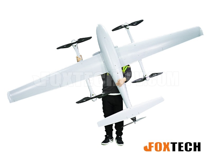 Foxtech Whale 360 DGPS Differential Heavy Lift VTOL for Delivery