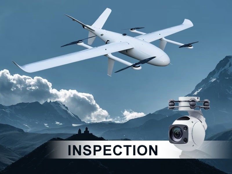 AYK-350 heavy load vtol for cargo delivery inspection mapping survey