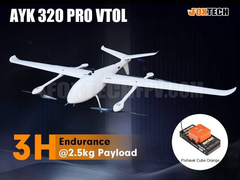 AYK-320 Long-endurance VTOL for Inspection and Mapping
