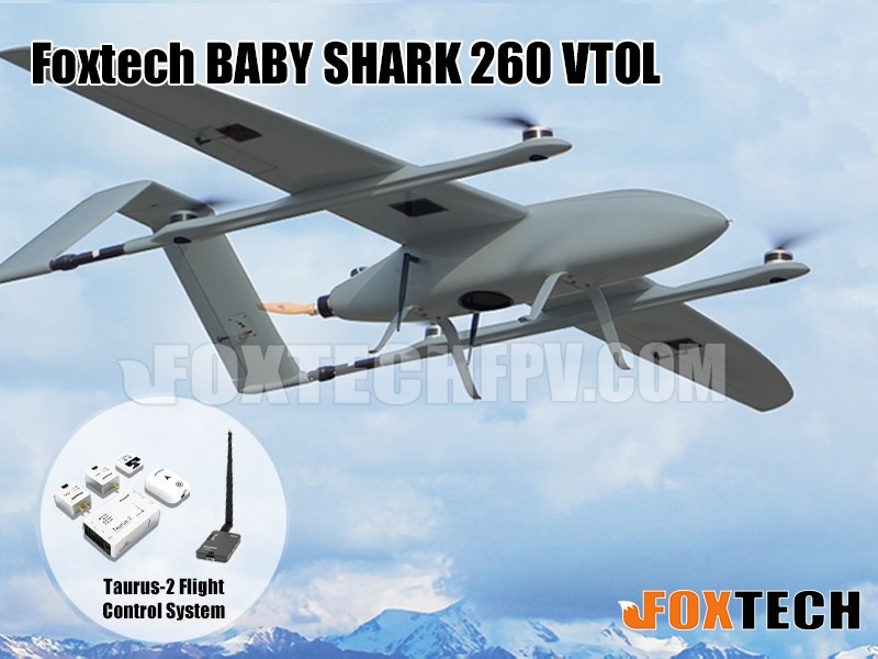 Foxtech BABY SHARK VTOL 260 for Inspection Mapping and Survey