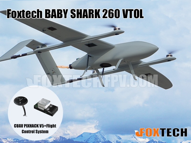 Foxtech BABY SHARK VTOL 260 for Inspection Mapping and Survey