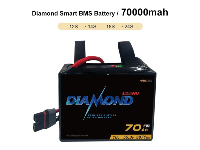 Diamond Smart Series BMS Semi-Solid-State Li-ion Battery for Drones ...