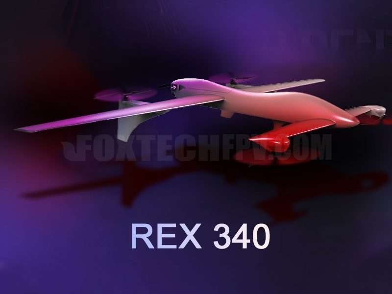 Foxtech REX 340 Canard VTOL Drone
