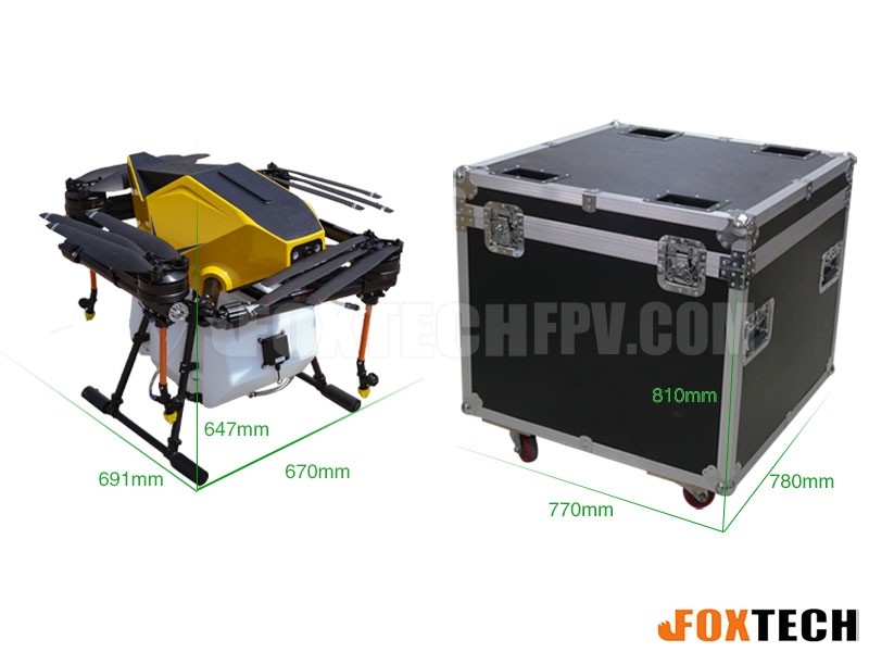 Venus-150 22L capacity foldable drone with HD camera and GPS ...