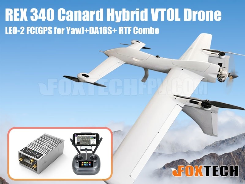 Foxtech REX 340 Canard VTOL Drone