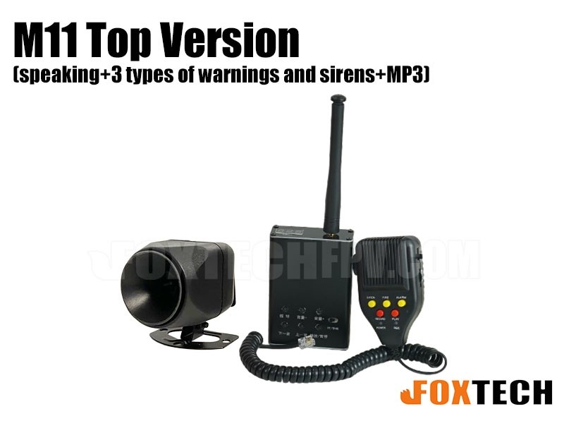 M11 Wireless drone megaphone loudspeaker for DJI Phantom and Mavic 2 UAV