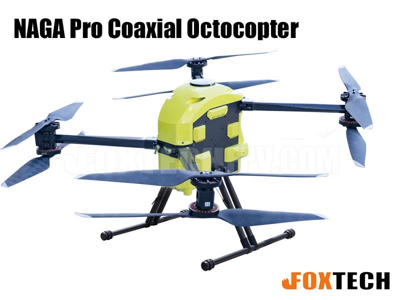 Foxtech NAGA Pro 40min Long Flight Time 5kg Cargo Payload for Delivery ...