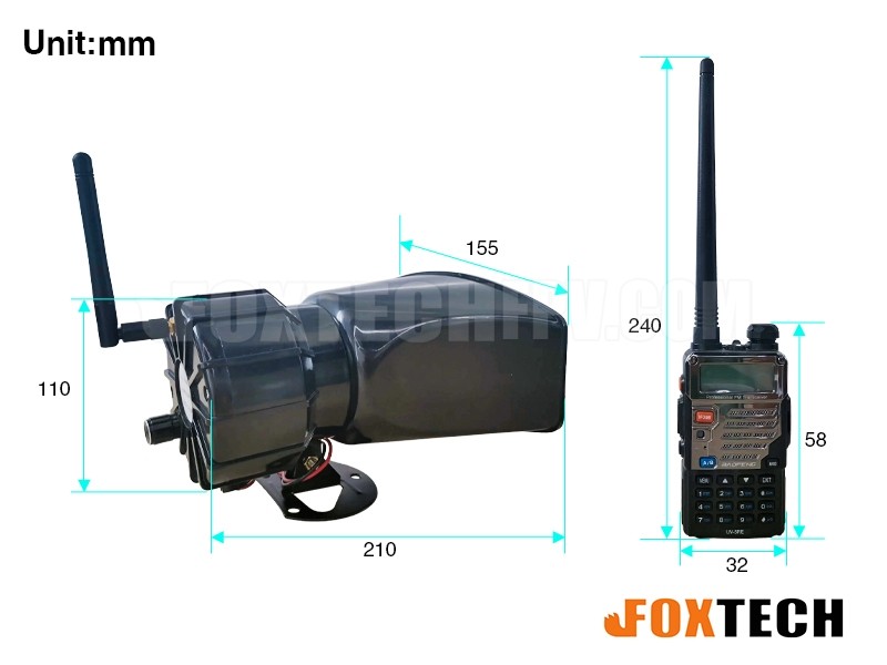 M30 Wireless Megaphone System for Drones multi-rotors and fixed wings ...