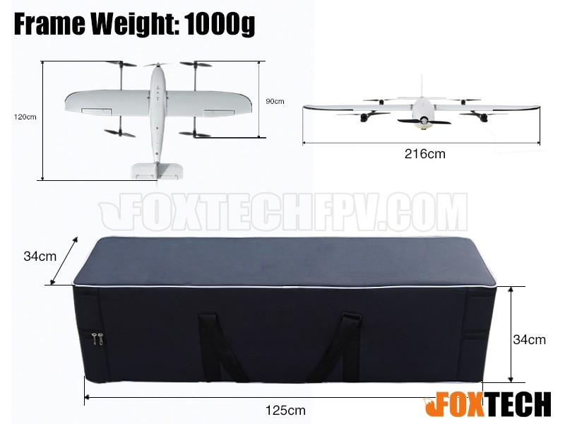 Foxtech Loong 2160 VTOL for Mapping