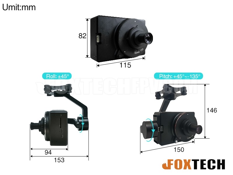 102MP Medium Format Lightweight Mapping Camera