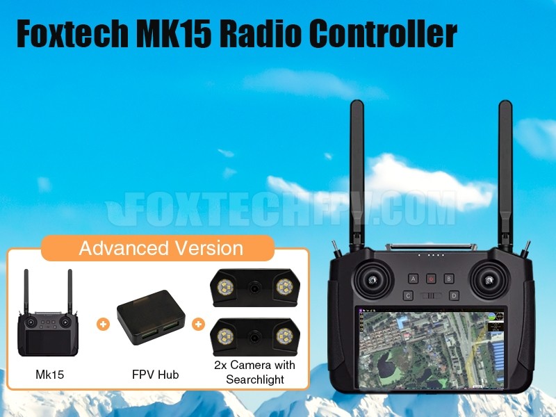 MK15 Long Range Radio Controller with Datalink Videolink RC and Android ...