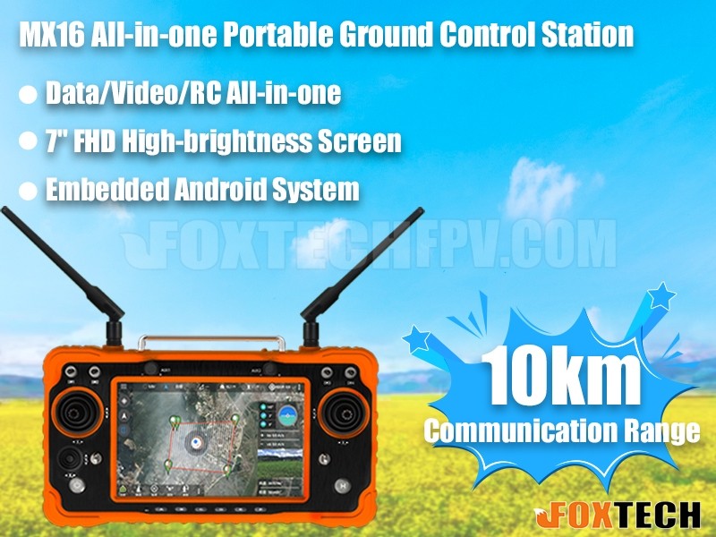 MX16 Series Portable Ground Control Station with Datalink Videolink RC ...