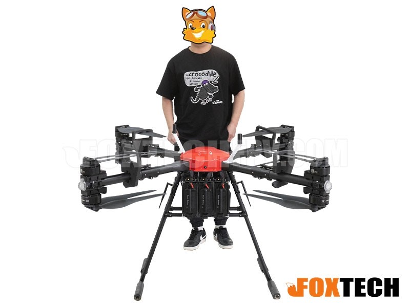 THEA 190MP Heavy Lift Drone Coaxial Octocopter for Firefighting ...