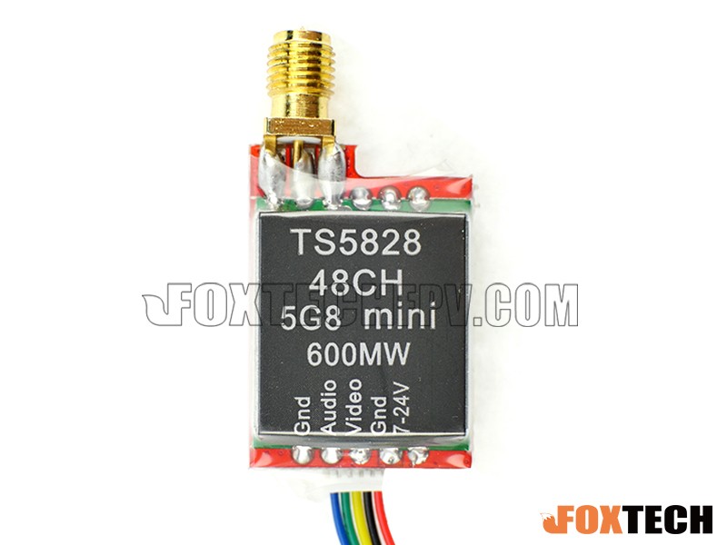 5.8G 600mw 48 Channel AV Transmitter