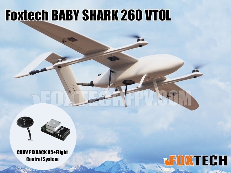 Foxtech BABY SHARK VTOL 260 for Inspection Mapping and Survey