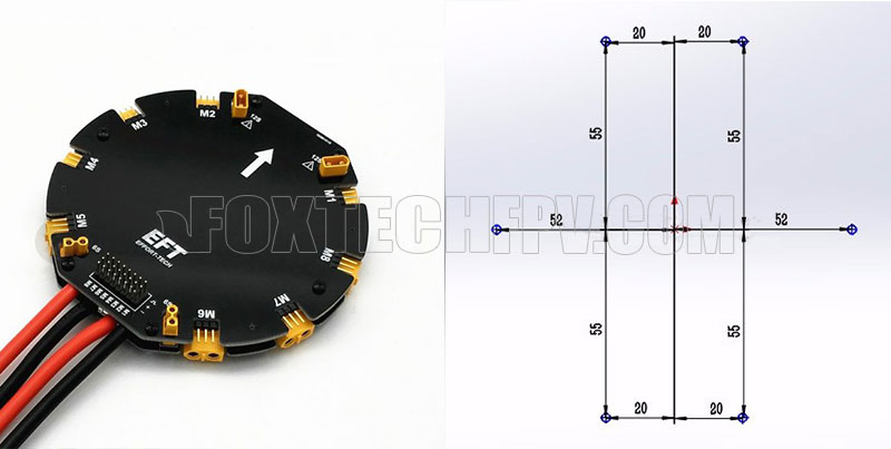 EFT High Current Power Distribution Board