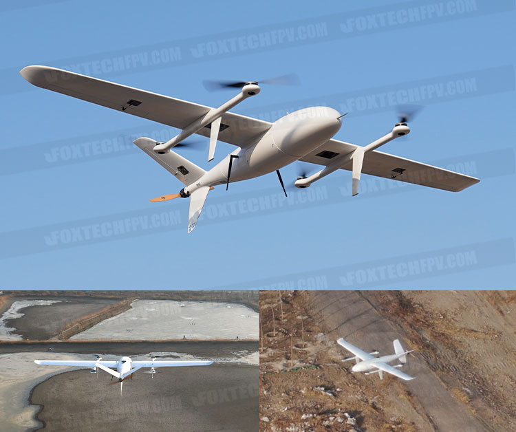 Foxtech AYK-250 long-endurance VTOL inspection and mapping drone